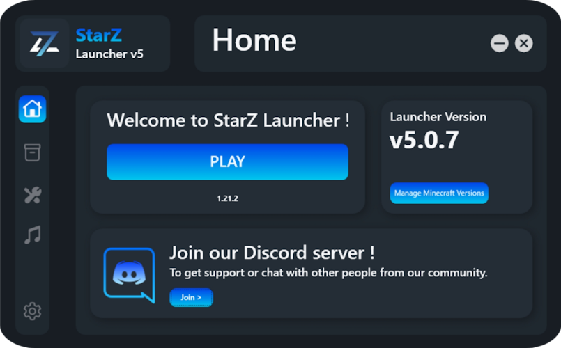 StarZlauncher - ICVHACK